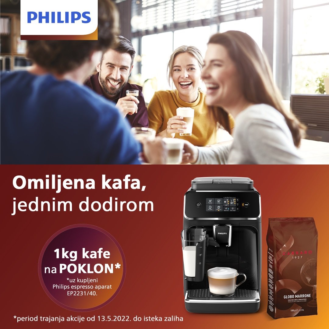 Philips Aparati za espresso EP2231/40 | Aparati za espresso Philips Aparati za espresso EP2231/40 | Aparati za espresso